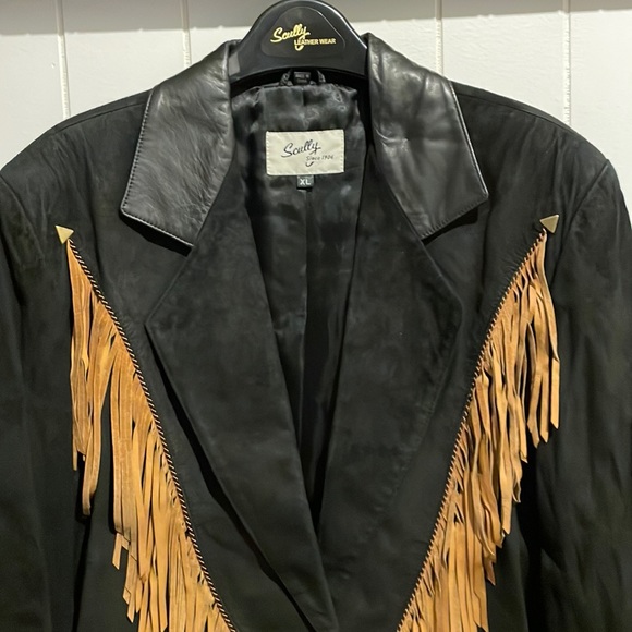 Scully | Jackets & Coats | Nwt Skully Western Suede Womens Jacket Black ...